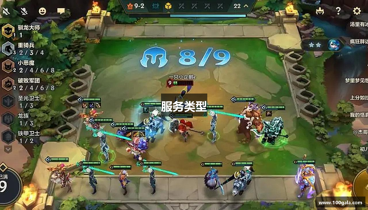 服务类型 - 凯时KB88·(中国区)官方网站